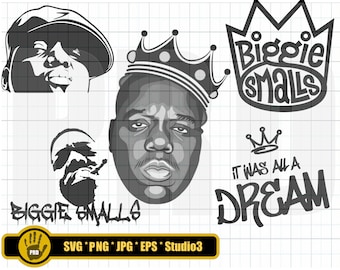 Biggie Smalls Svg - Etsy
