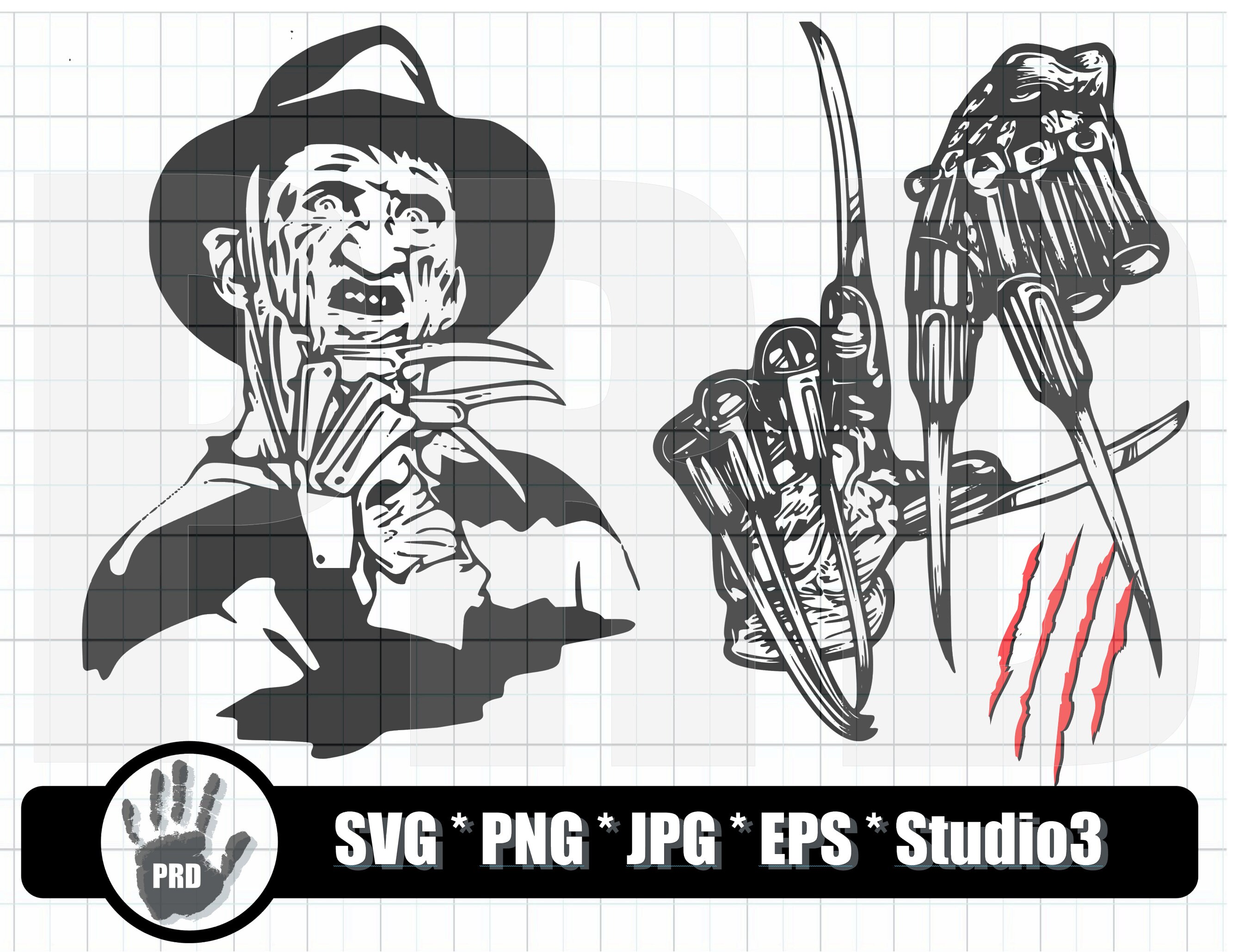 Freddy Krueger Svg Bundle Freddy Krueger Svg Freddy - Etsy Ireland