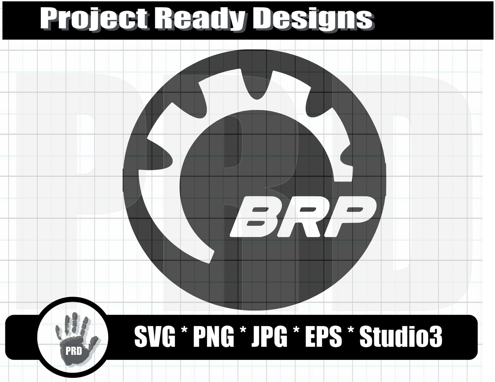 BRP Digital SVG Logo Design BRP Logo Svg Brp Logo Png - Etsy Hong Kong