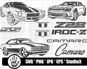 Chevy Camaro Svg - Etsy