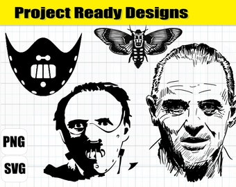 Hannibal Lecter Svg - Etsy