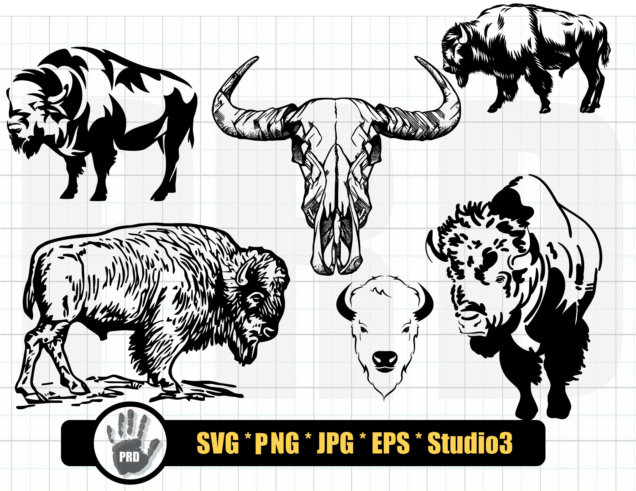 Native American Buffalo Clipart Png