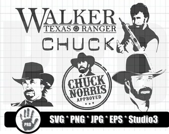 Chuck Norris Svg Tumbler - Etsy