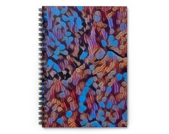 Spiral Notebook - Ruled Line - Etsy
