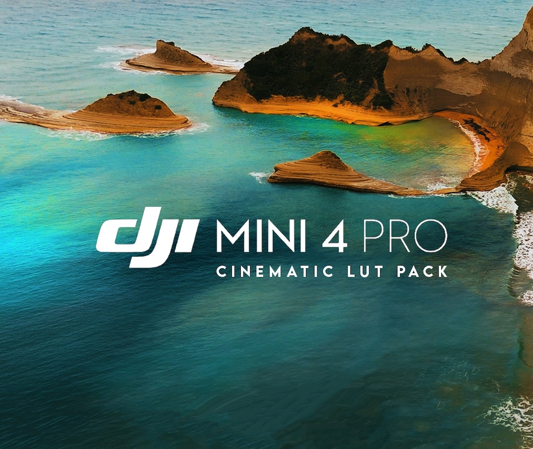 DJI Mini 4 Pro - Cinematic Lut Pack ( for D-LOG M 4K Footage ) - Etsy