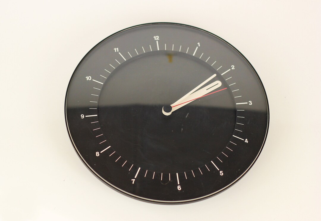 Vintage Wall Clock Junghans Factory Reinhold Weiss Design / Chicago ...