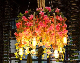 Flower Ceiling Light - Etsy