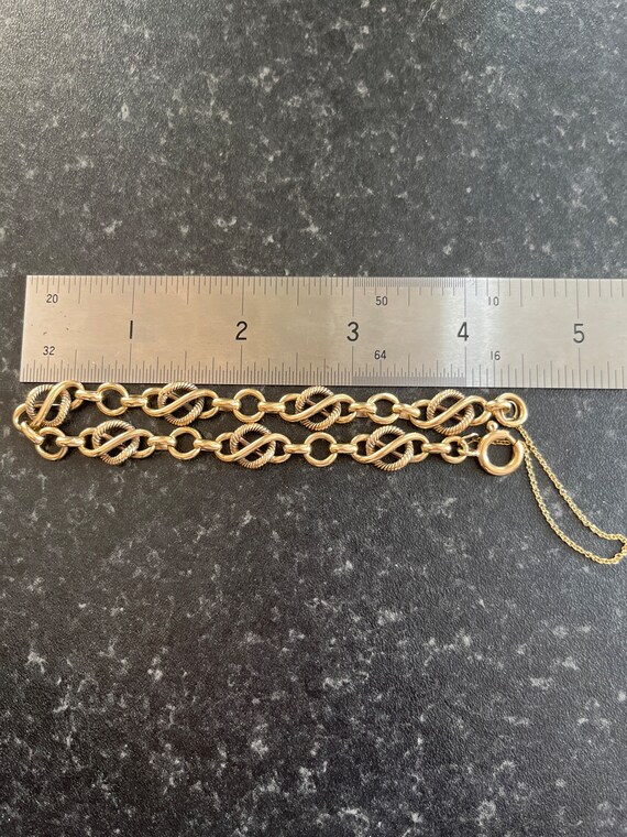 Beautiful Heavy unisex Vintage 9ct yellow gold Bracel… - Gem