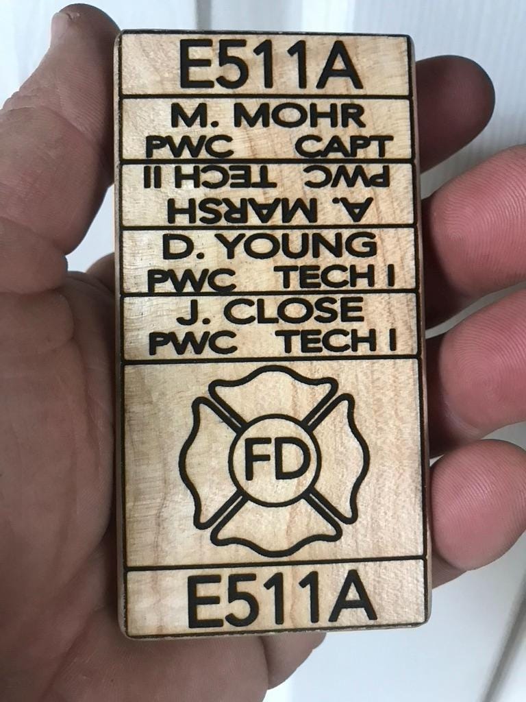 Fire Department PARS Passports, Firefighter Memorabilia, Retirement ...