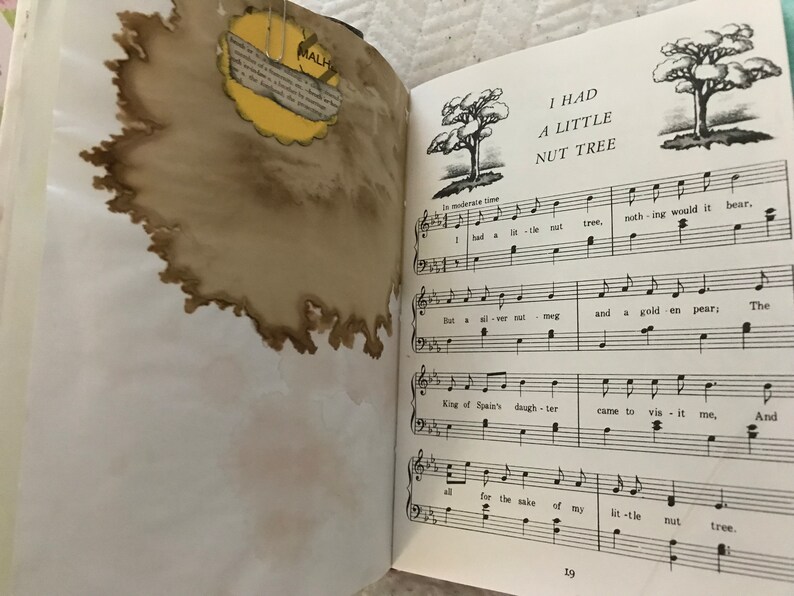 Nursery Songs Little Golden Book Junk Journal - Etsy