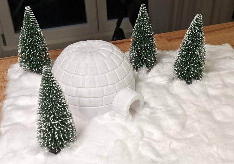 Igloo Model | Replica | 3D Printed - Etsy
