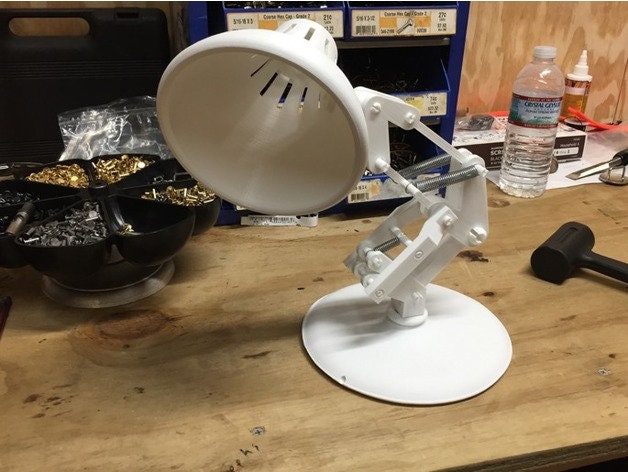 Luxo Lamp Inspired by PIXAR 3D Printed Pixar's Lamp Fan Art Walt Disney ...
