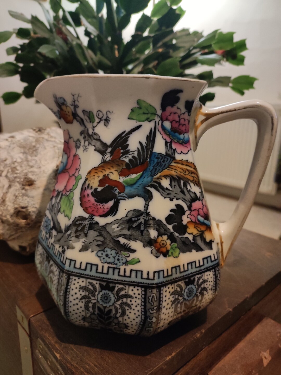 Ironstone Vintage Losol Ware Jug, Classic Shanghai Pattern - Etsy