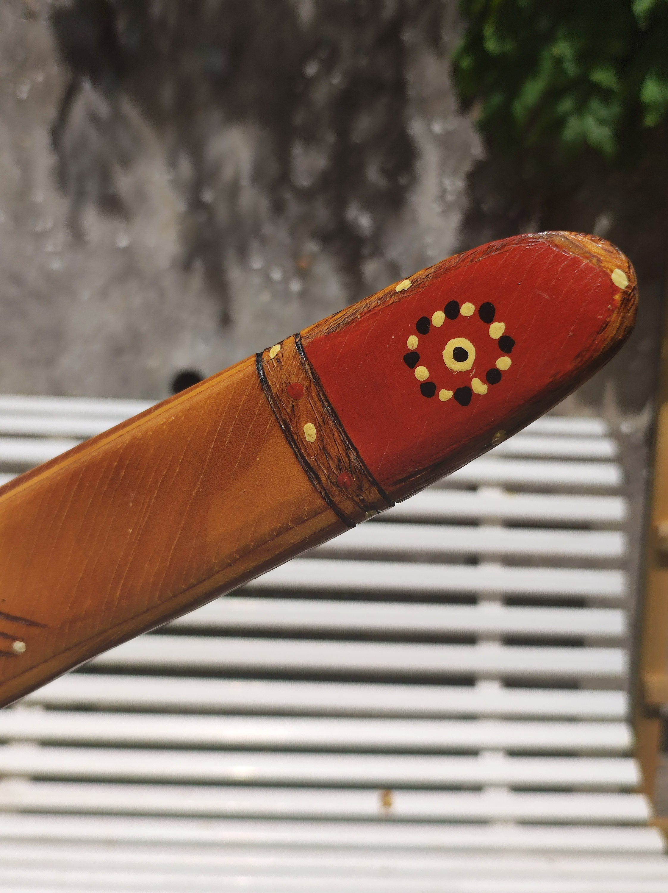 Vintage Boomerangs, Beautiful Pair of Hand Carved, One From Gippsland ...