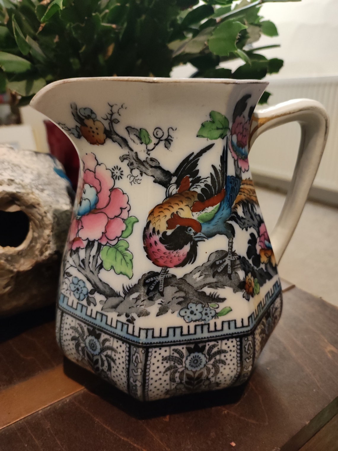 Ironstone Vintage Losol Ware Jug, Classic Shanghai Pattern - Etsy