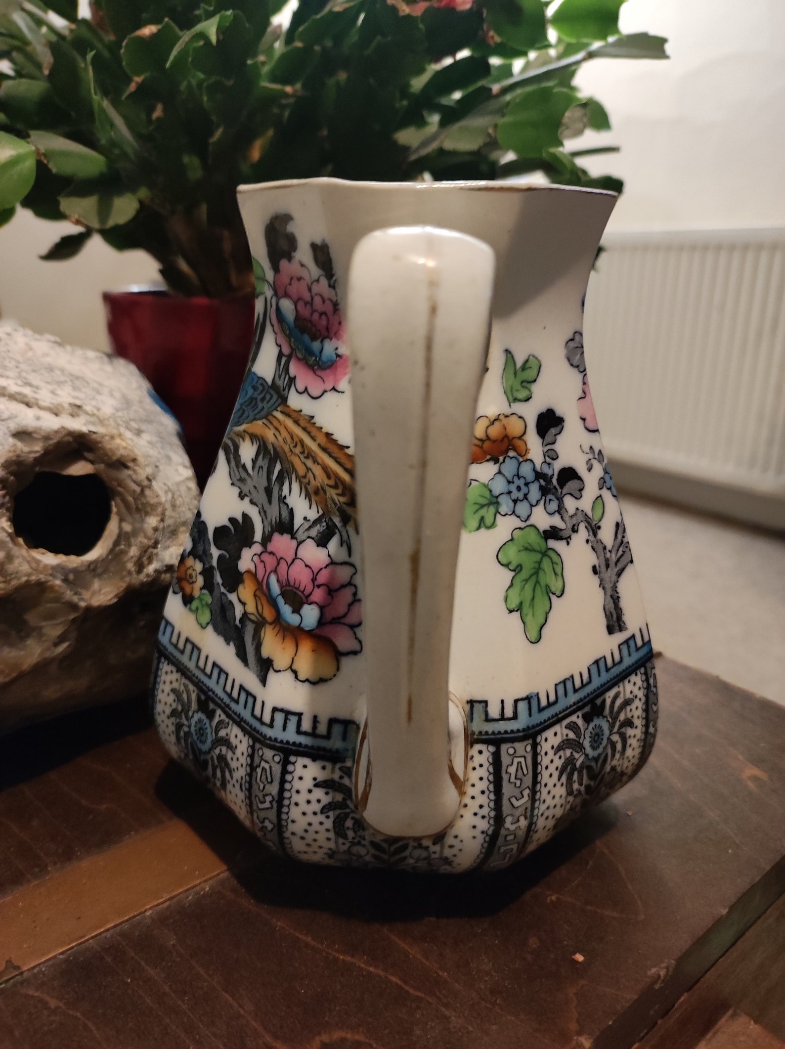 Ironstone Vintage Losol Ware Jug, Classic Shanghai Pattern - Etsy