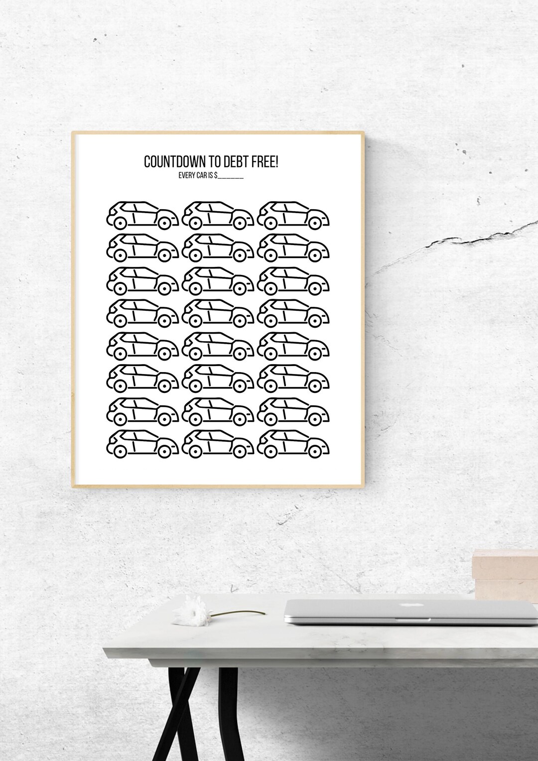 Printable Car Pay off Tracker Sheets - DIGITAL DOWNLOAD - Etsy
