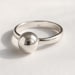 Dangling Balls Sterling Silver Ring A Playful yet Elegant Statement ...