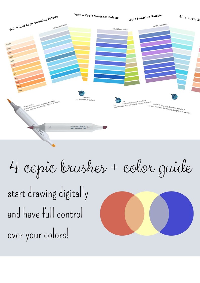 Color Toolkit Bundle – 816 Color Codes PDF Theory Guide, 357 Photoshop ...
