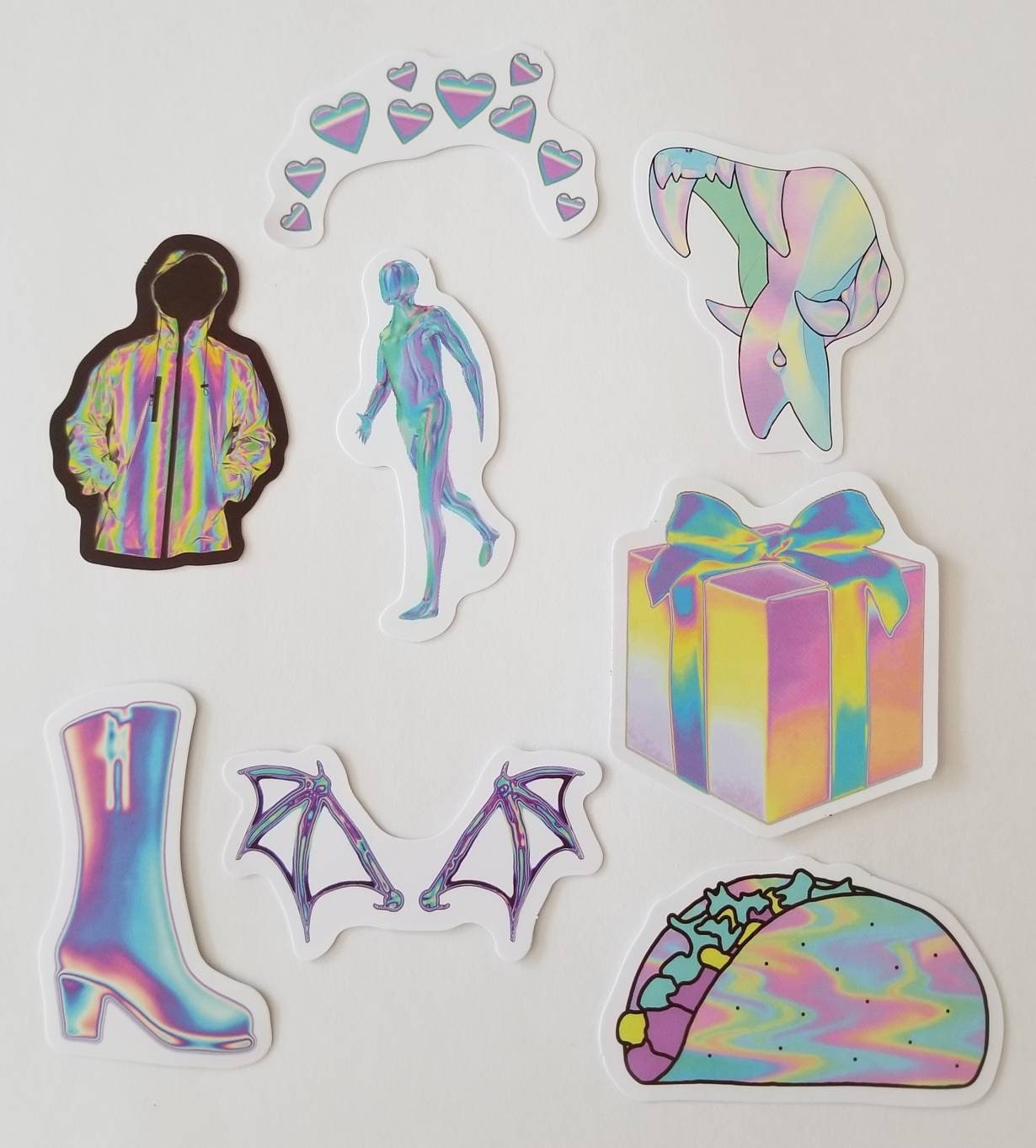 Colorful Aesthetic Stickers 10 Pack - Etsy