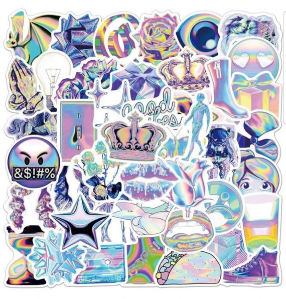 Colorful Aesthetic Stickers 10 Pack - Etsy