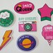 Cute Retro Stickers 10 Pack - Etsy