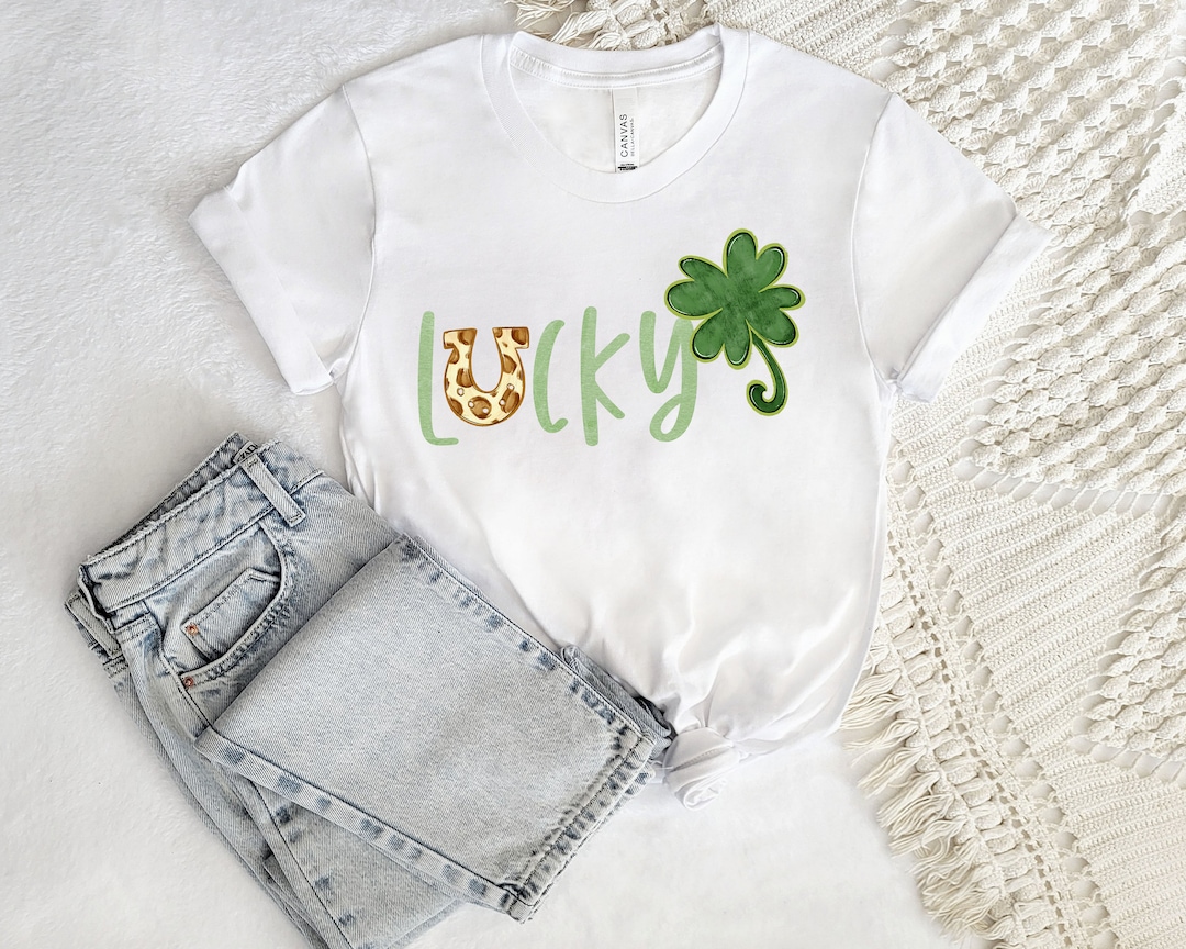 LUCKY T-SHIRT DESIGN - Etsy