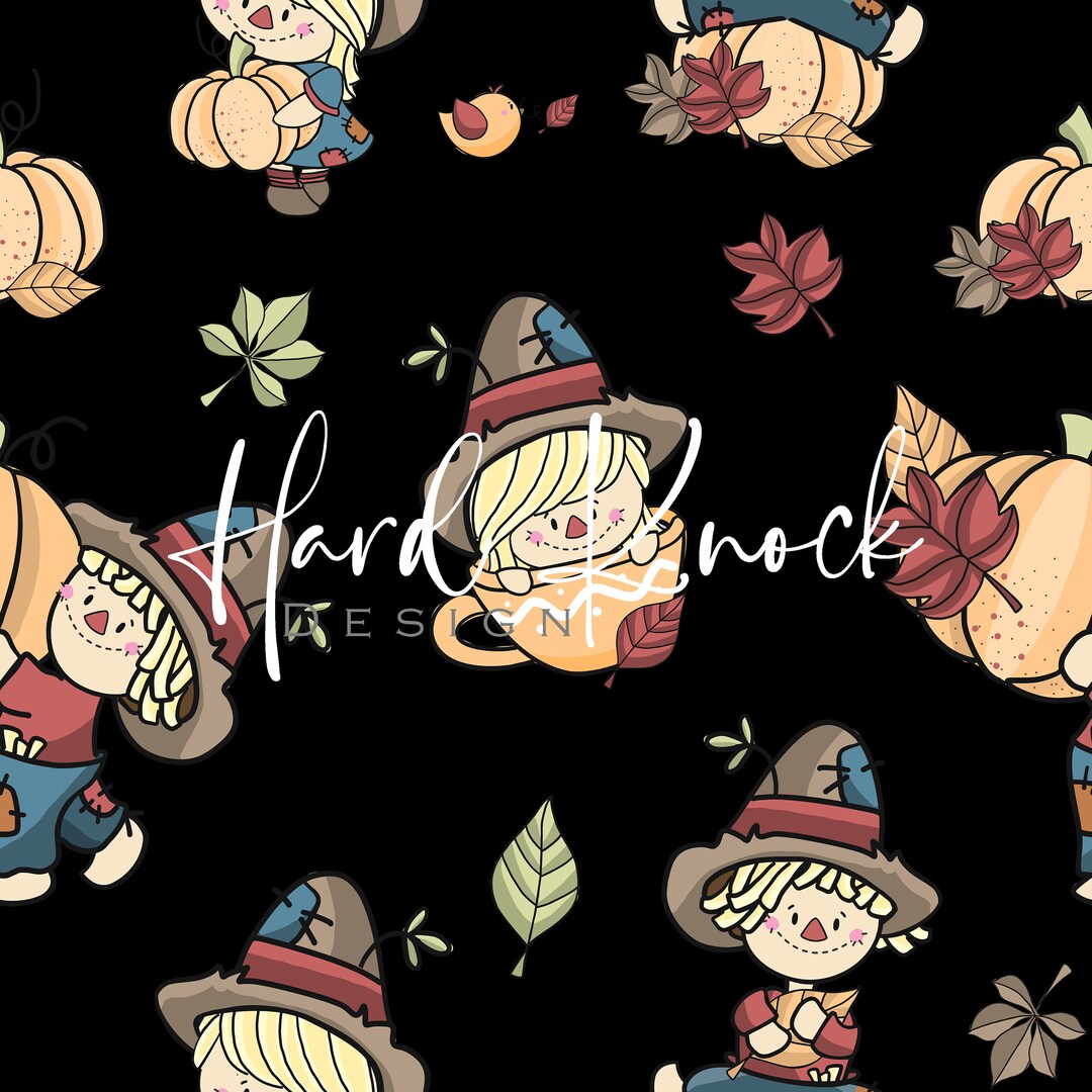 Scarecrow Seamless Pattern (digital Download) - Etsy