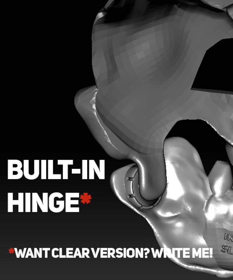 Bionic Skulldog 3d-model for 3d Print cyberskull - Etsy