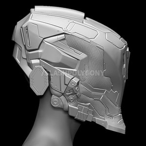 Ghostrunner Helmet and Sword 3d Models for Print - Etsy