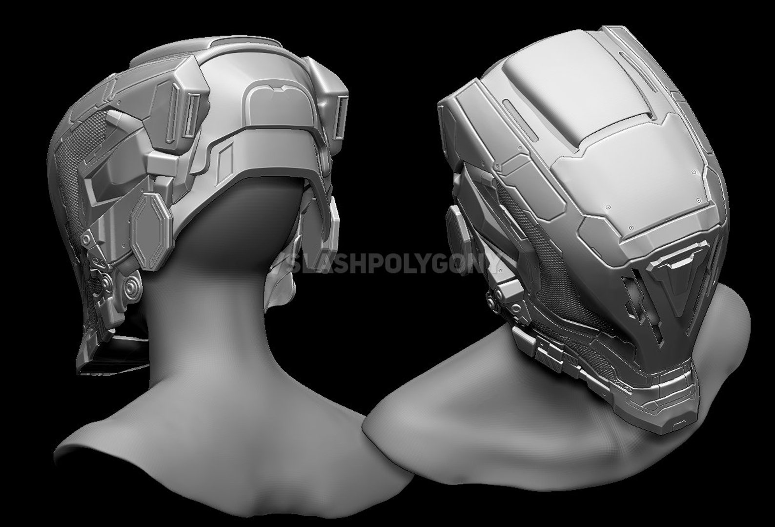 Ghostrunner Helmet and Sword 3d Models for Print - Etsy