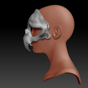 Bat Skull Mask 3d-models for 3d-print (Instant Download) - Etsy