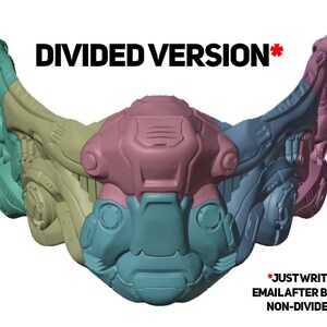 NX-7 Mech Mask Printable STL - Etsy