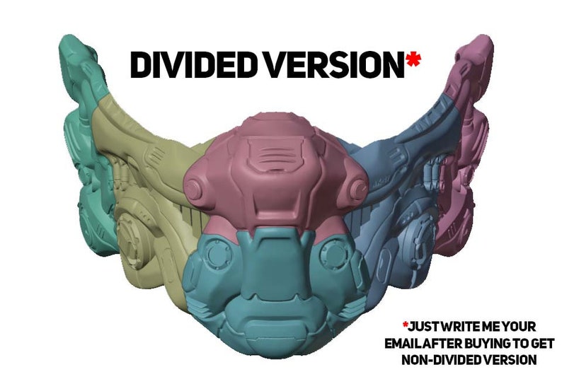 NX-7 Mech Mask Printable STL - Etsy