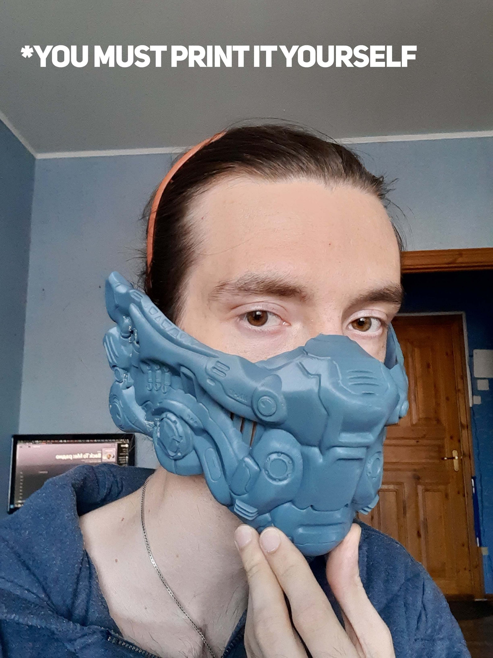 NX-7 Mech Mask Printable STL - Etsy