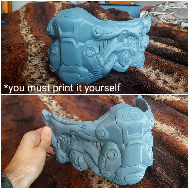 NX-7 Mech Mask Printable STL - Etsy