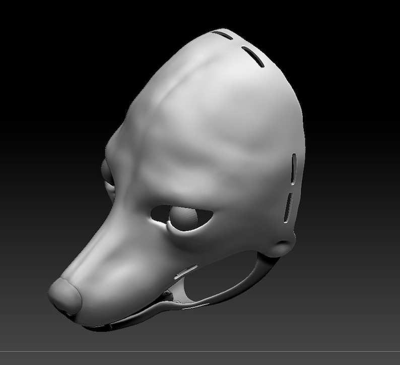 Zorro realista modelo 3d para imprimir - Etsy México