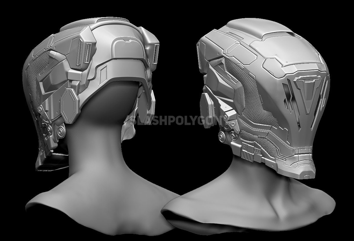 Ghostrunner Helmet and Sword 3d-models for Print - Etsy UK