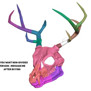 Wendigo Skull Base 3d-model for Print - Etsy