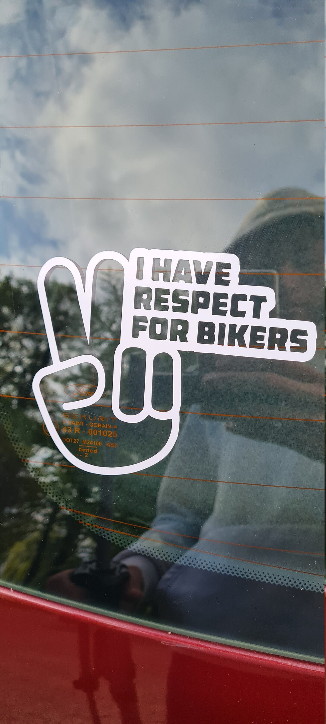 Stickers / Stickers / Bumper Stickers i Have Respect for Bikers - Etsy