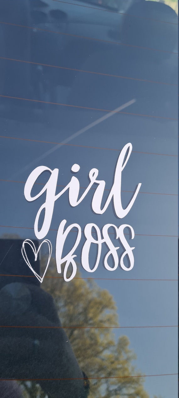 Sticker girl Boss | Etsy