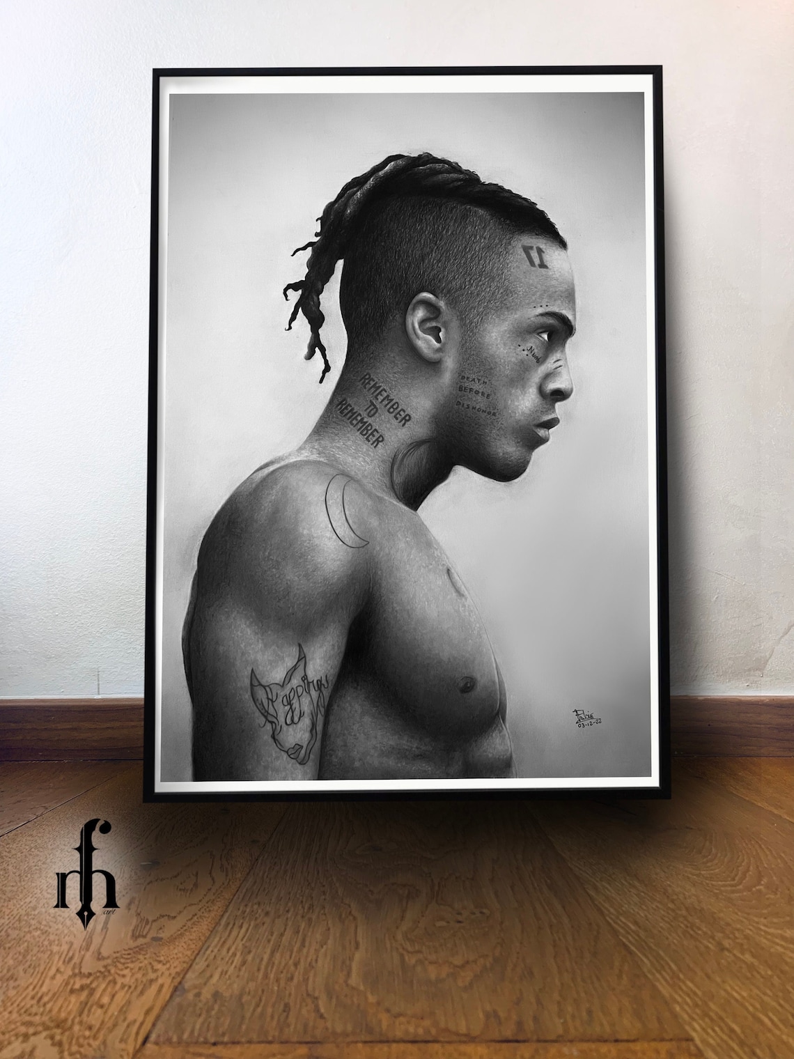 Xxxtentacion Drawing Prints - Etsy