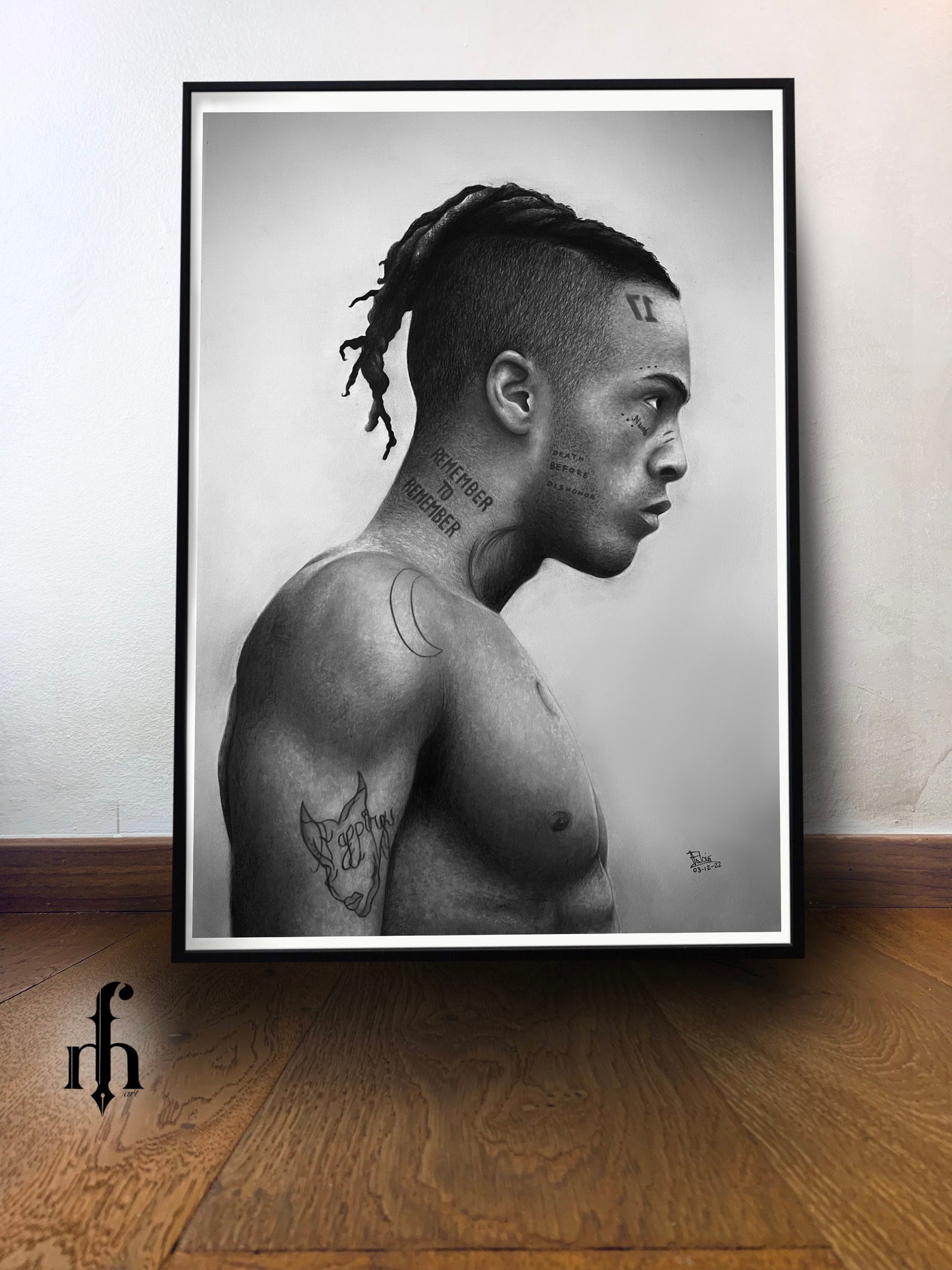Xxxtentacion Drawing Prints - Etsy