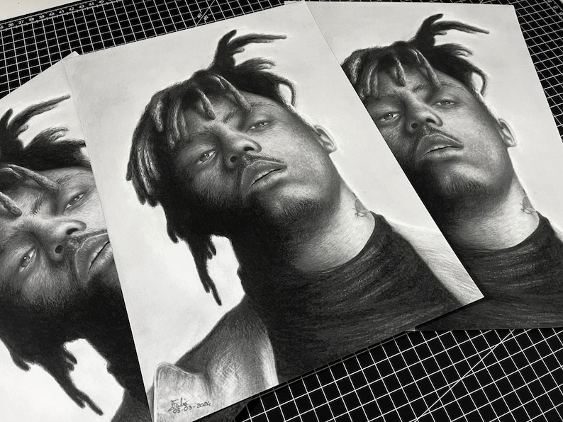 Juice Wrld Drawing Prints - Etsy