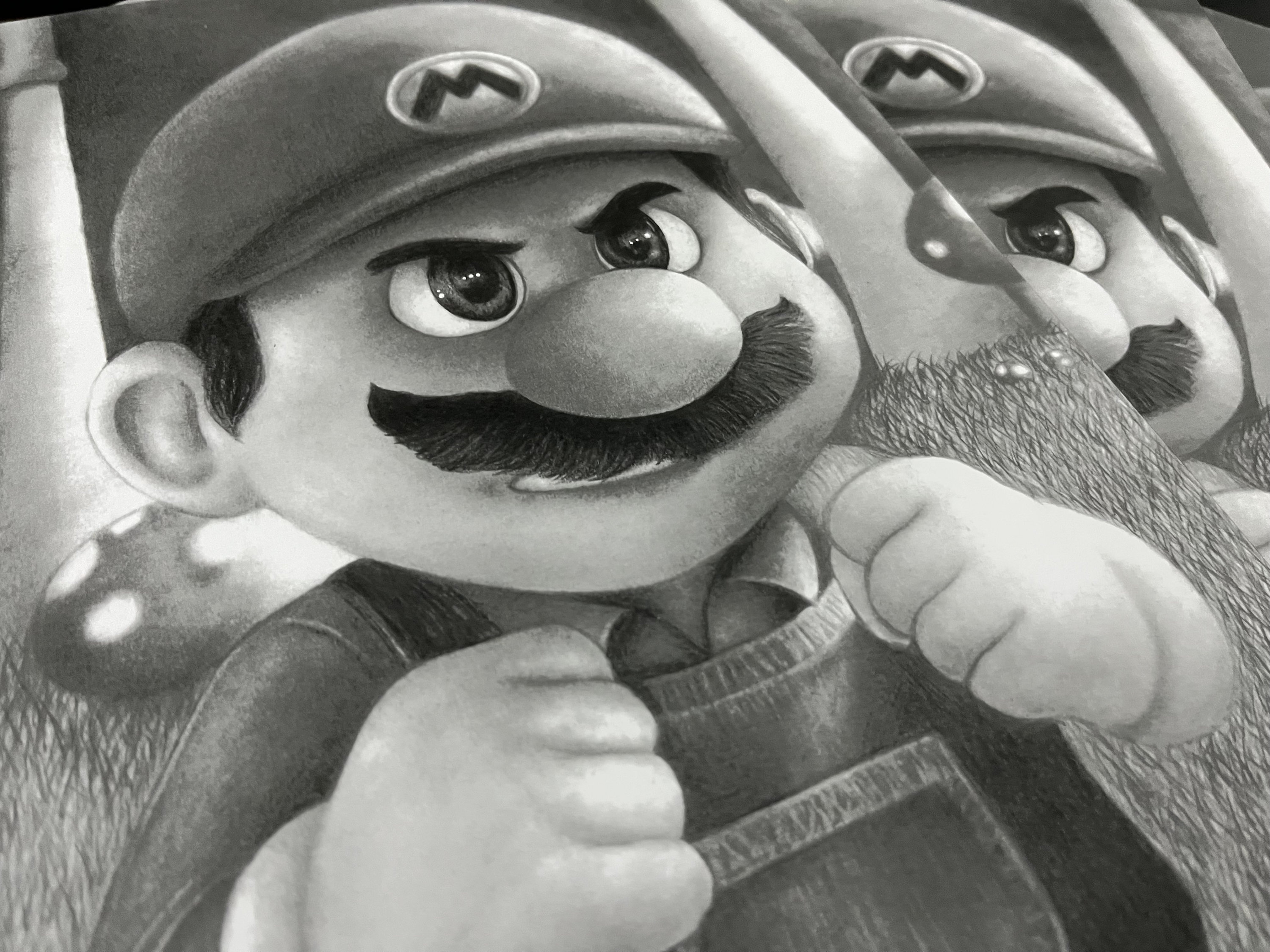 Super Mario Drawing Prints - Etsy