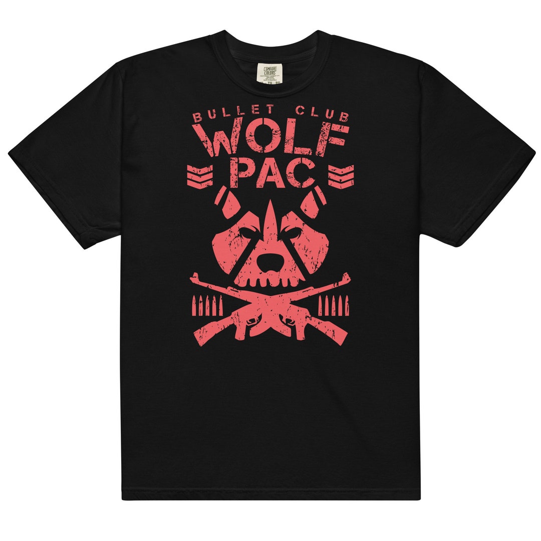 Bullet Club - Wolf Pack - Comfort Colors Premium Tee - Etsy