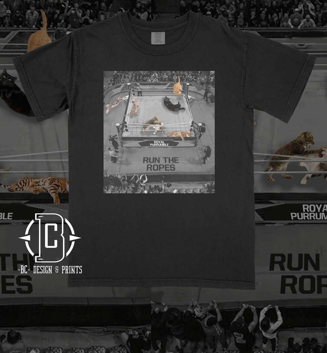 Run the Ropes Clothing - Royal Purrumble - Etsy