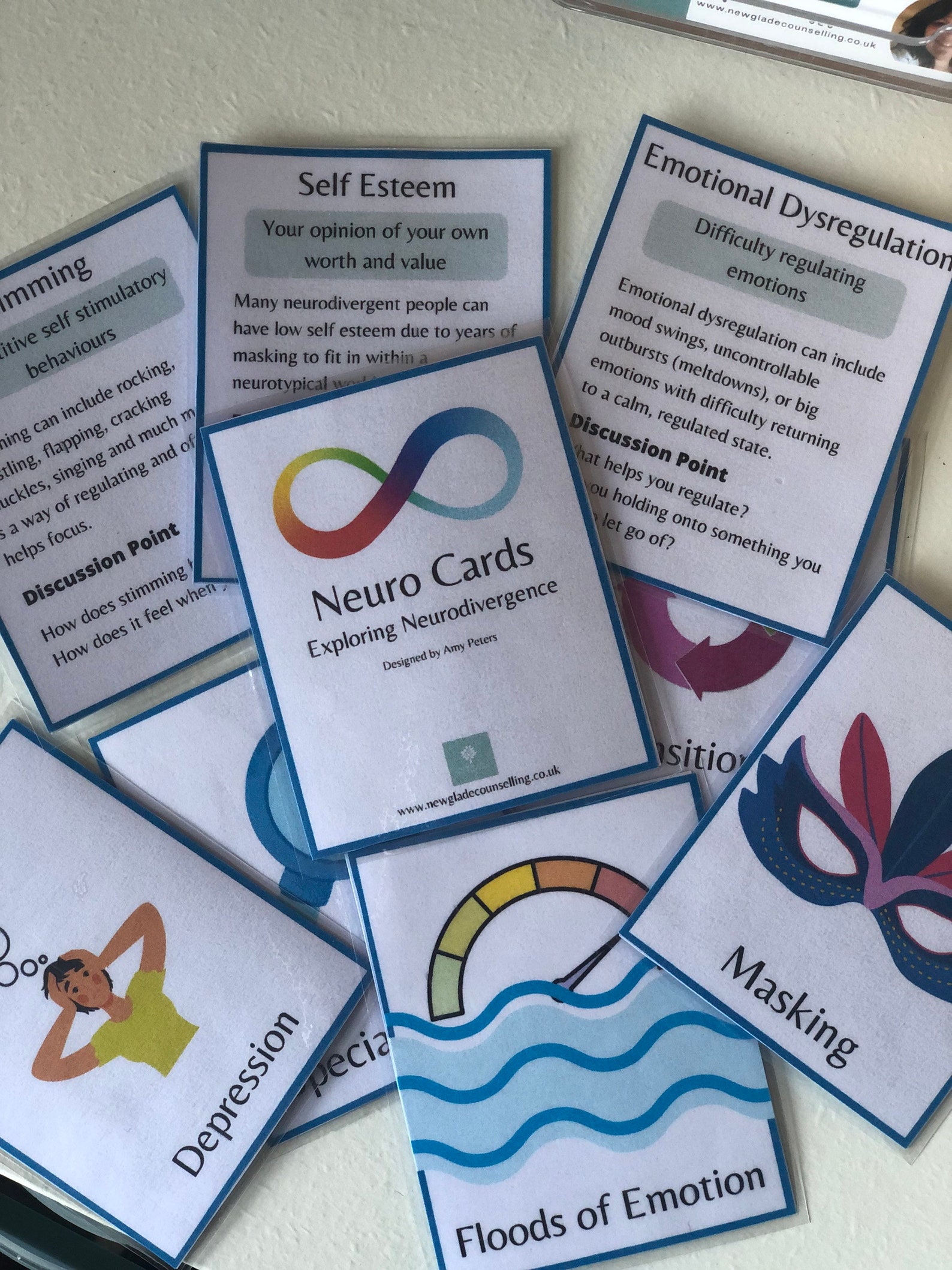 Digital PDF Neuro Cards Exploring Neurodivergence Therapy | Etsy