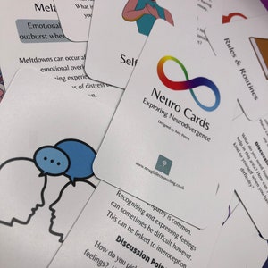 Neuro Cards: Neurodivergence Therapy & Reflection Tool for Autistic ...