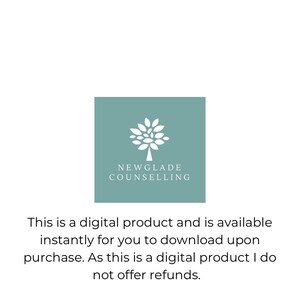 Window of Tolerance Poster and Worksheet Therapy/self Awareness Tool ...